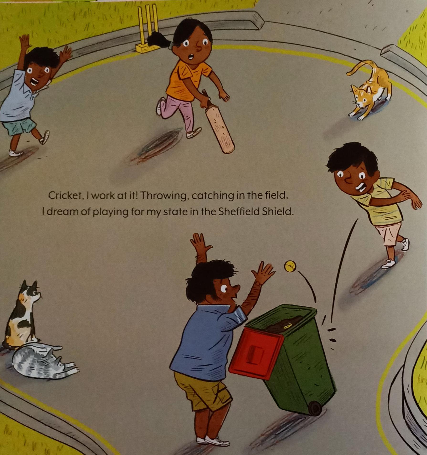 Cricket Books for Aussie Kids – Thoughts from an Idle Hour